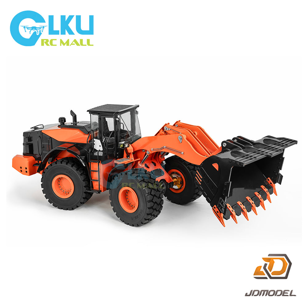 JDMODELJDM-198 Remote Control Hydraulic Loader Model ZW370 LOADER Fork ...